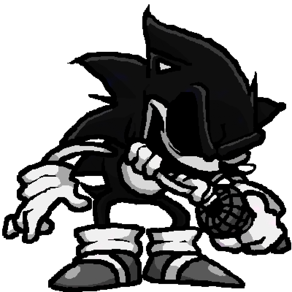 Pixilart - Fnf Sonic Exe Down BASE by SSChara