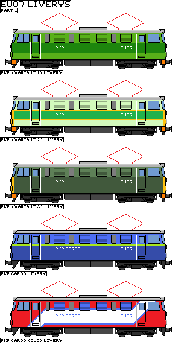 Pixilart - EU07 liverys by Kubsamboll