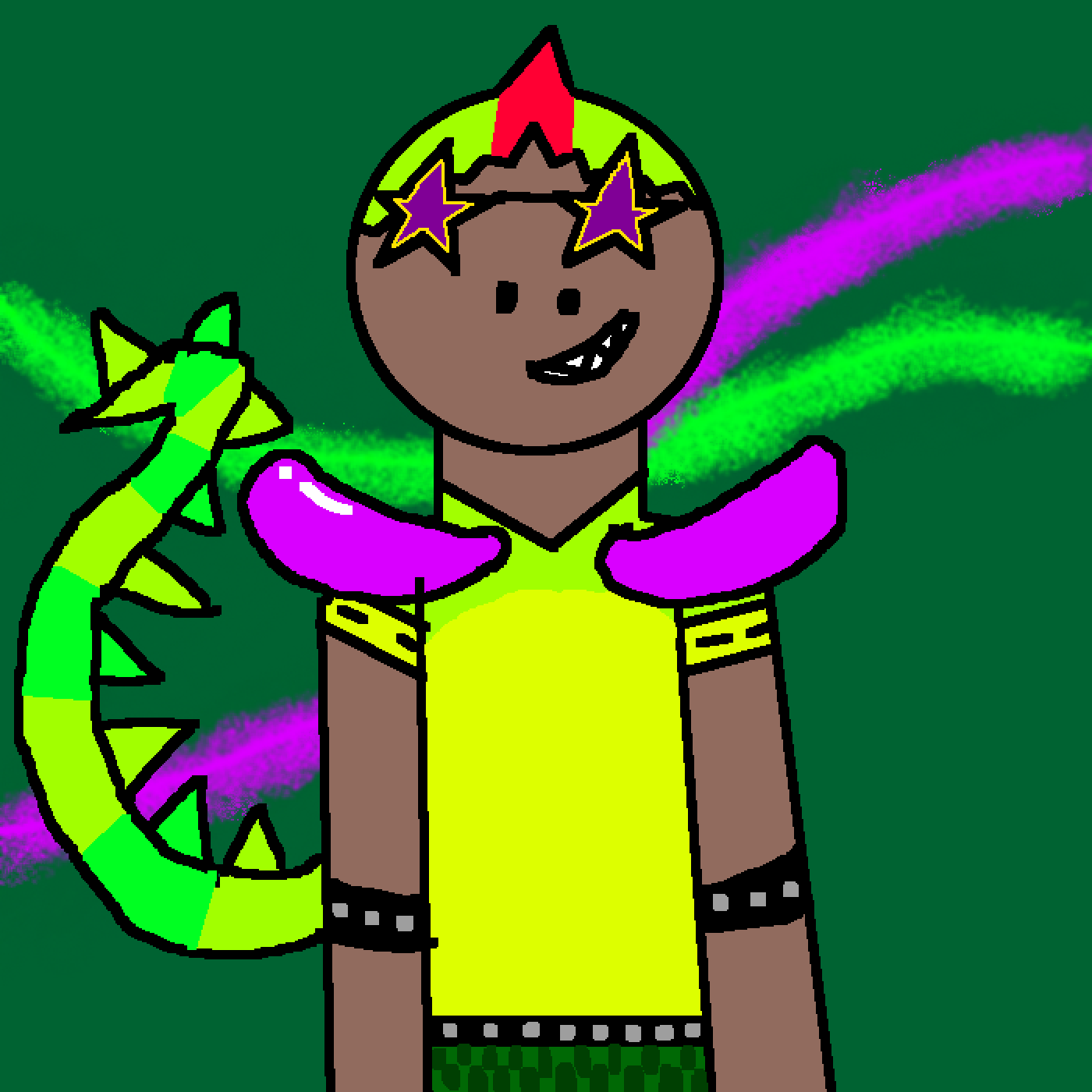 Pixilart - Monty as human by PJTheGreat