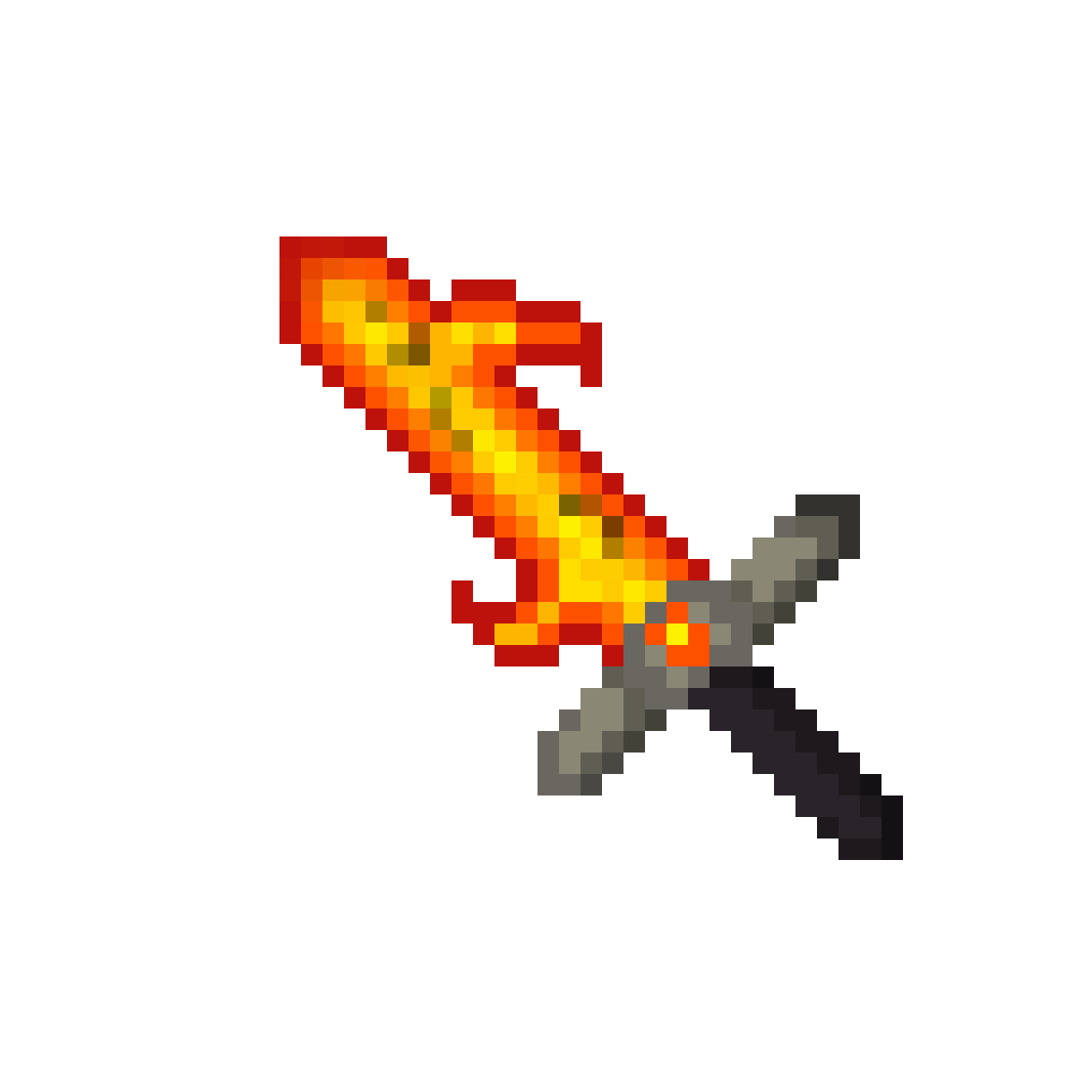 Pixilart - Lava Sword by Sergio-Sans