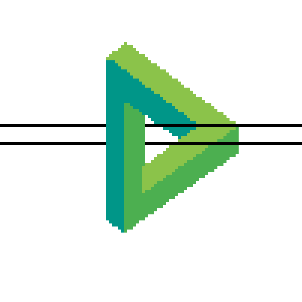 Pixilart - impossible triangle by Dark-Phantom484