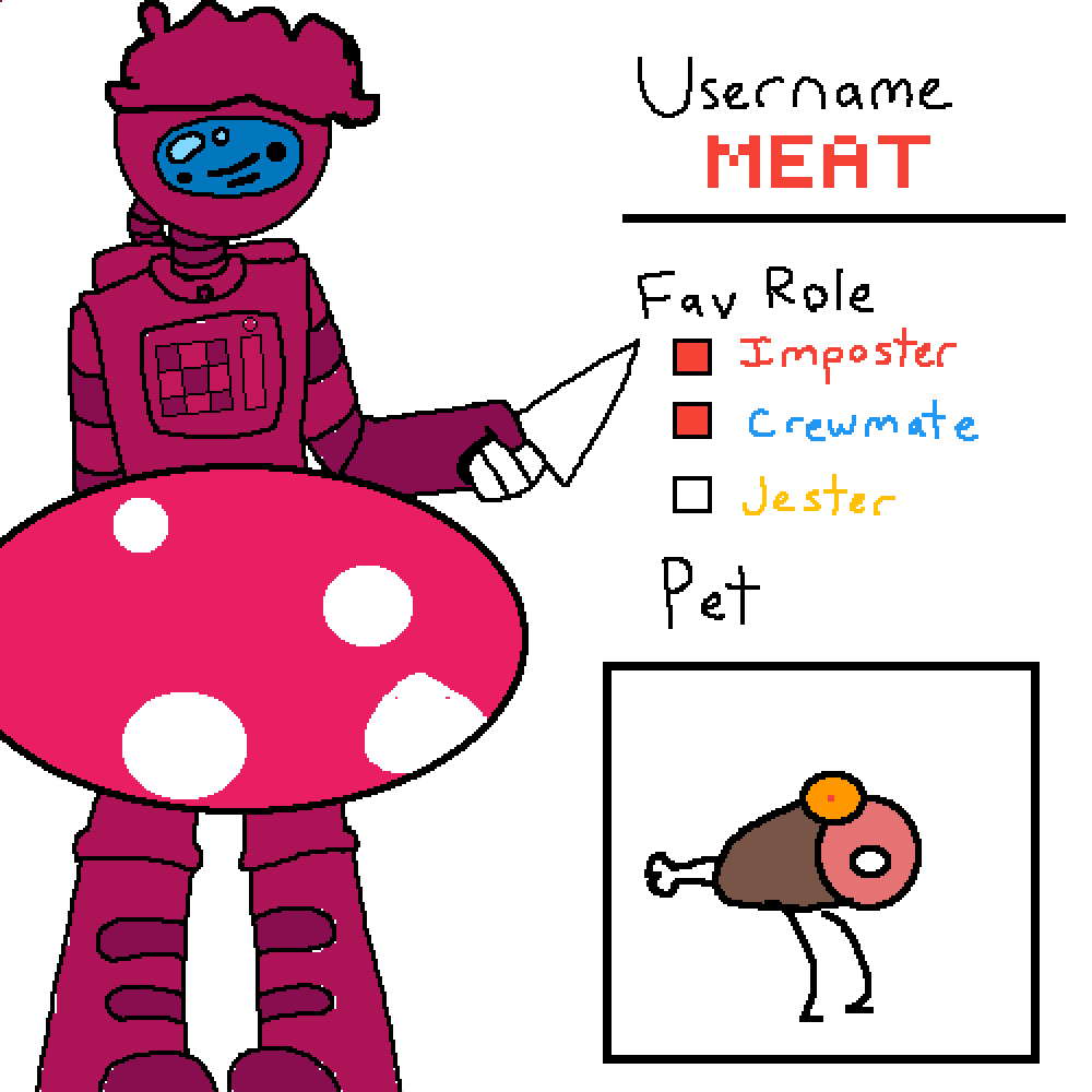 Pixilart - Among Us OC Base by Blobbymib