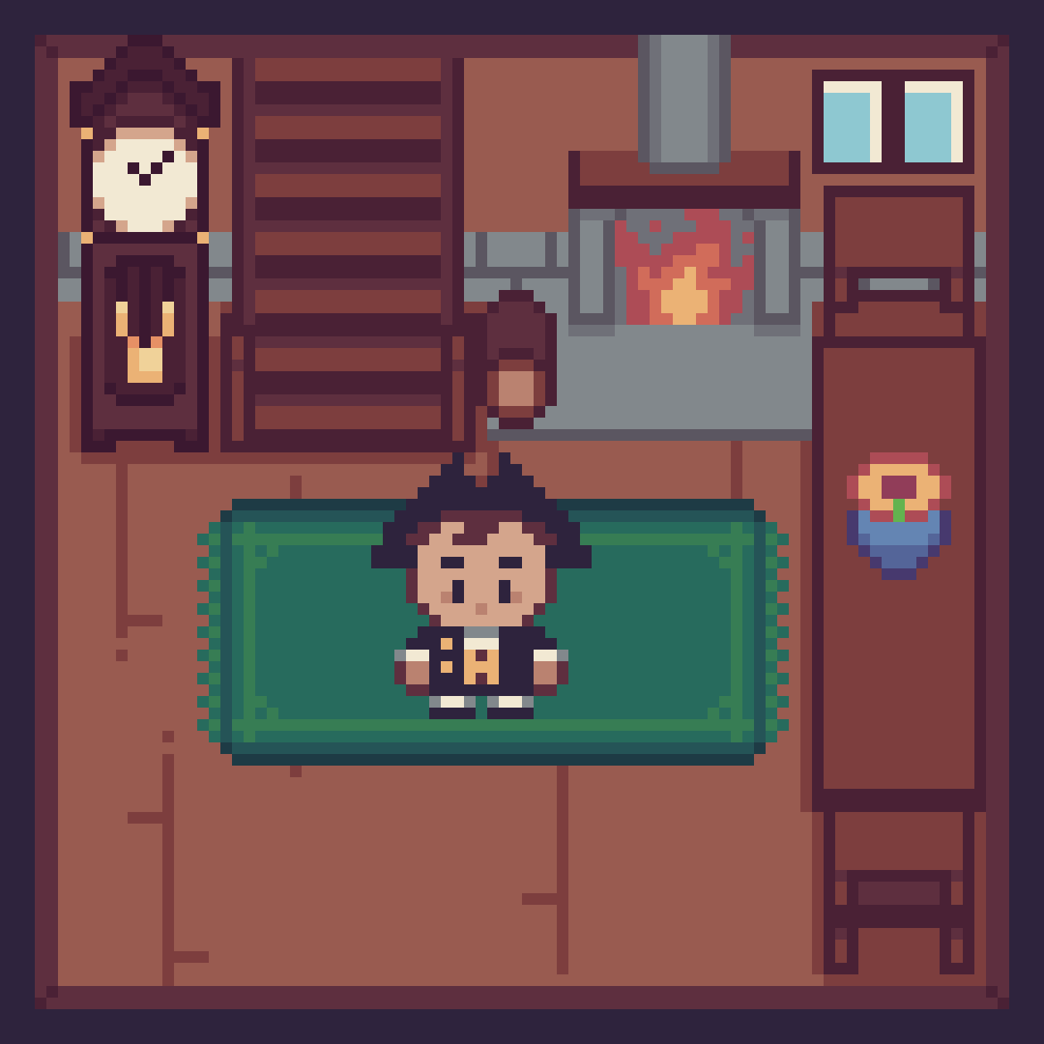 Pixilart - Top down House Interior by art-boii13