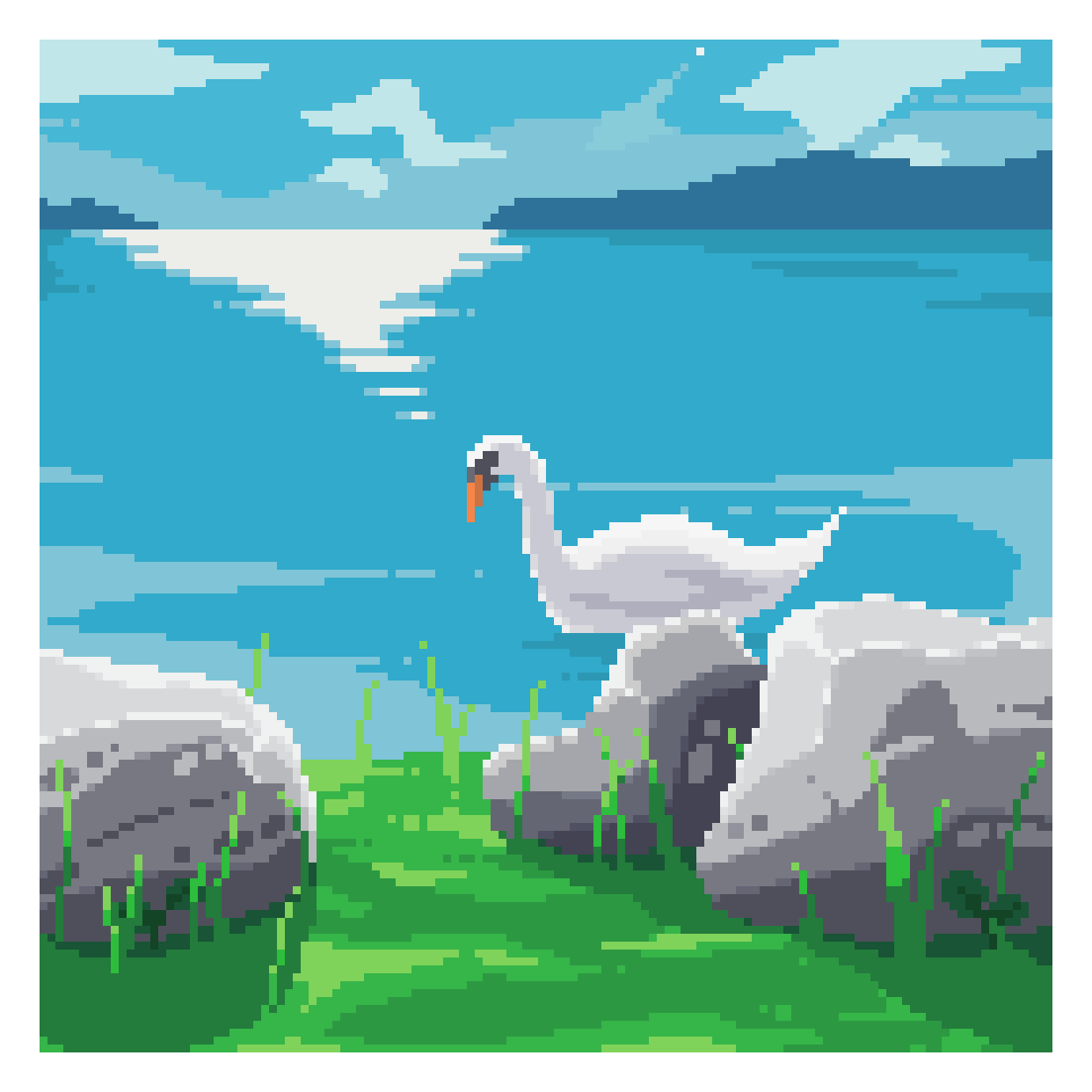 Pixilart - Balaton by rollixa