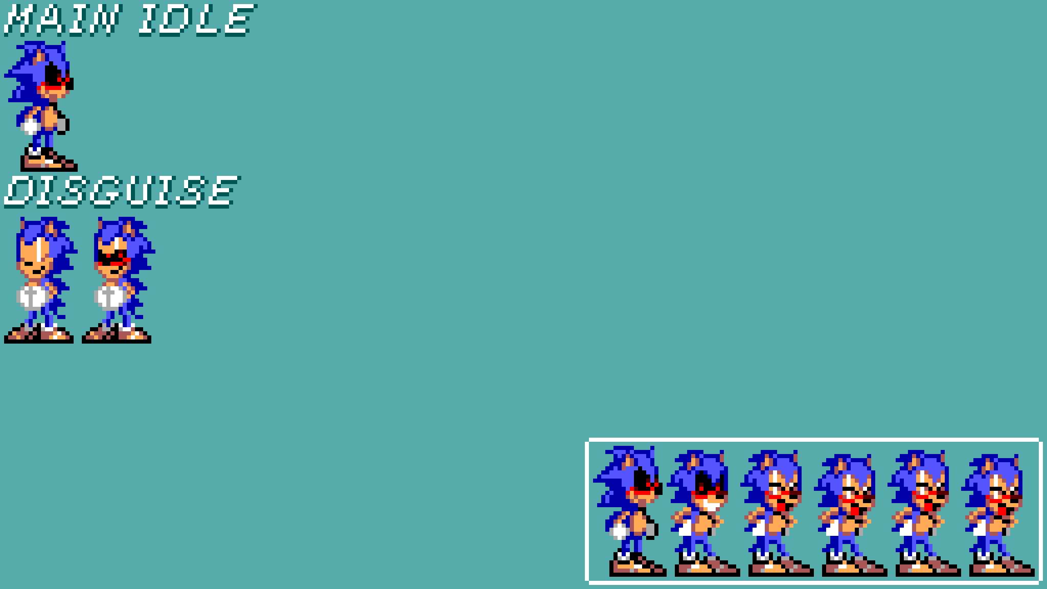 Pixilart - Sonic.exe in Sonic the hedgehog 01 Master system style. by ...