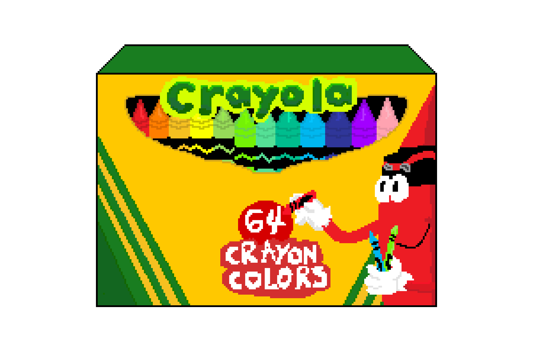 Pixilart - Crayon Box by ArtEnthusiast