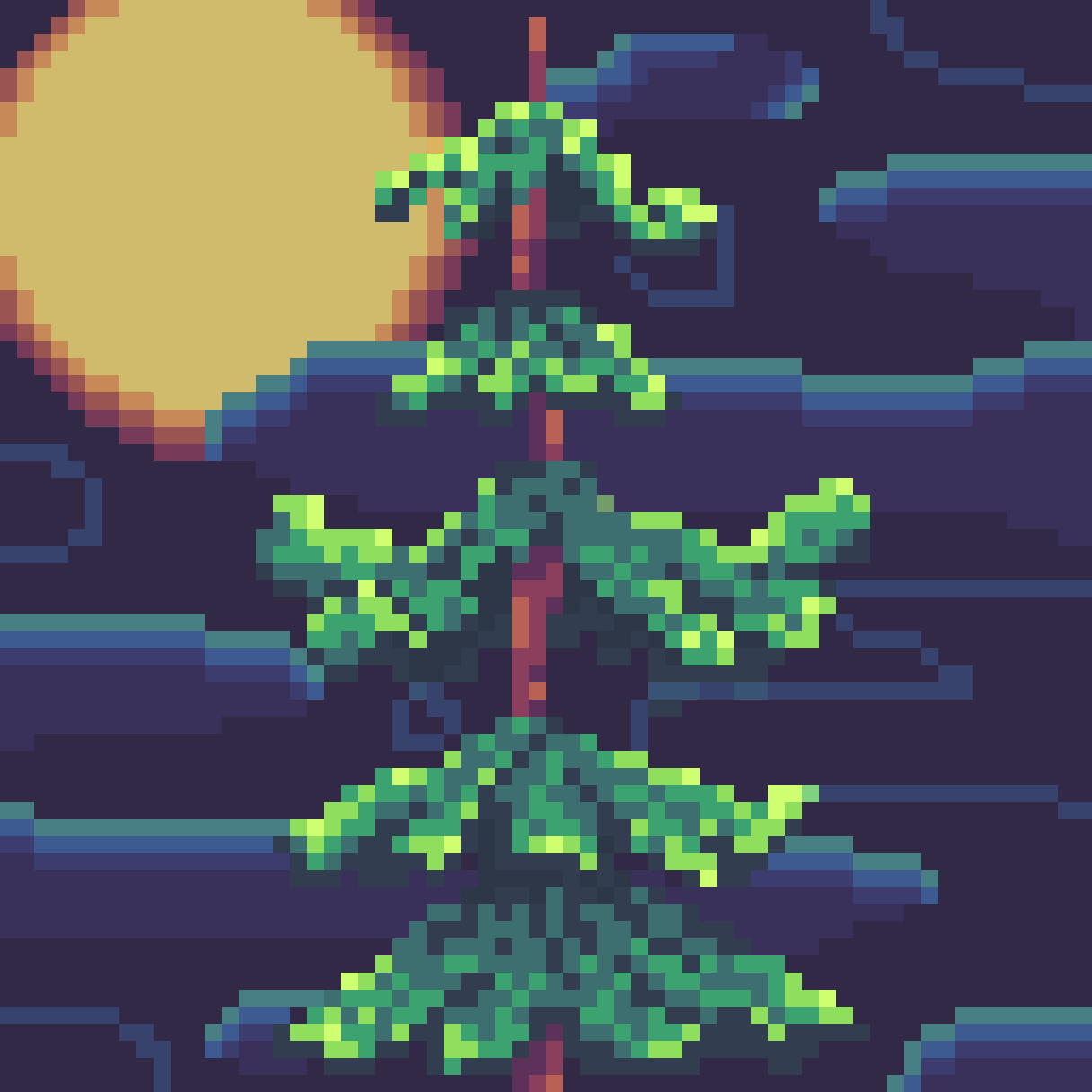 Pixilart - Tree by Thistlen