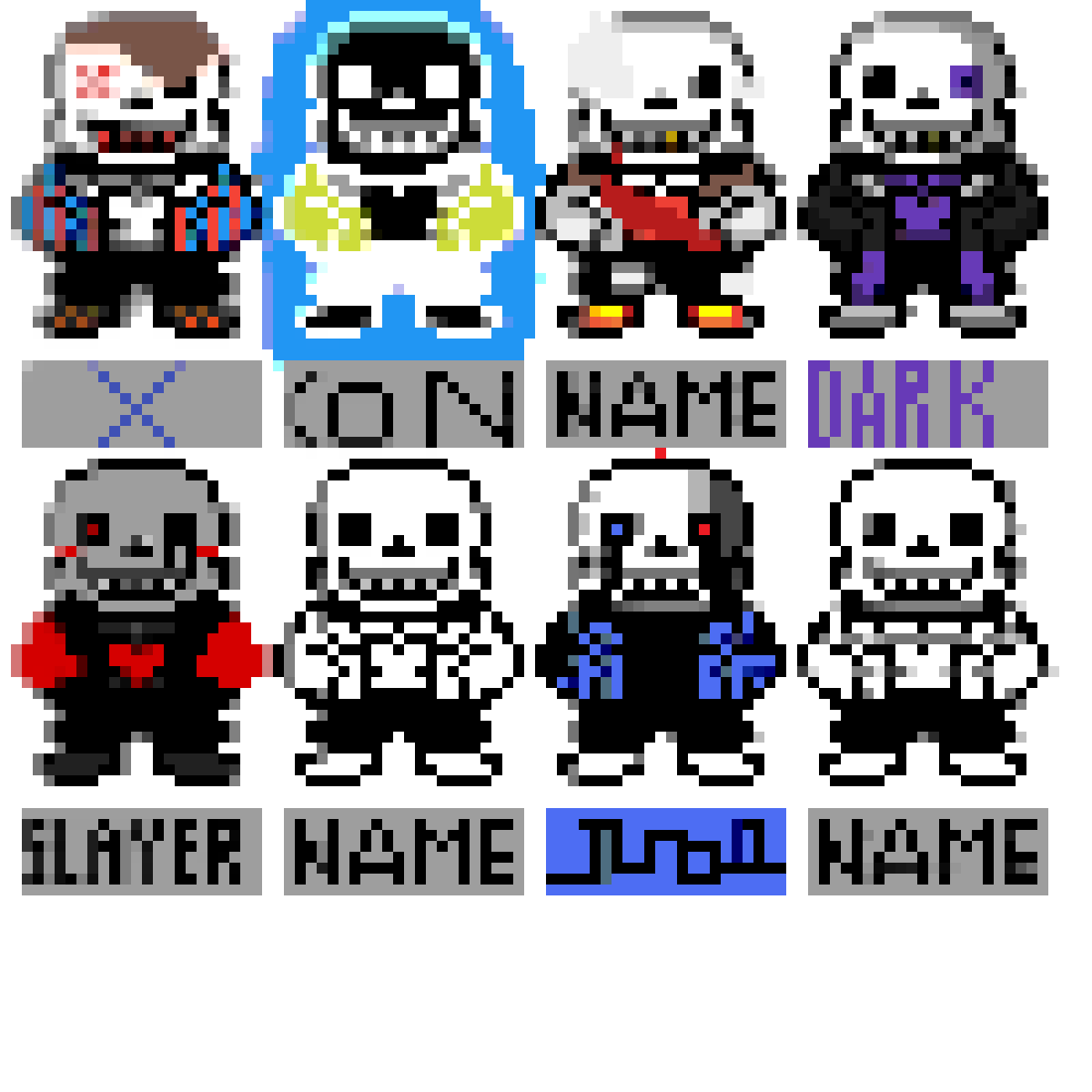 Pixilart - Make your own sans by xeventexposure