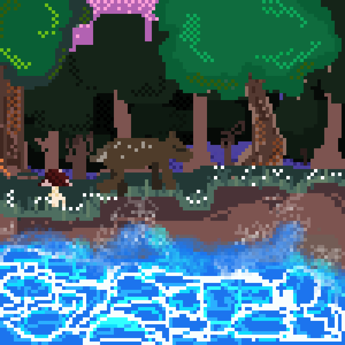 Pixilart - deer by Alanaaaswag