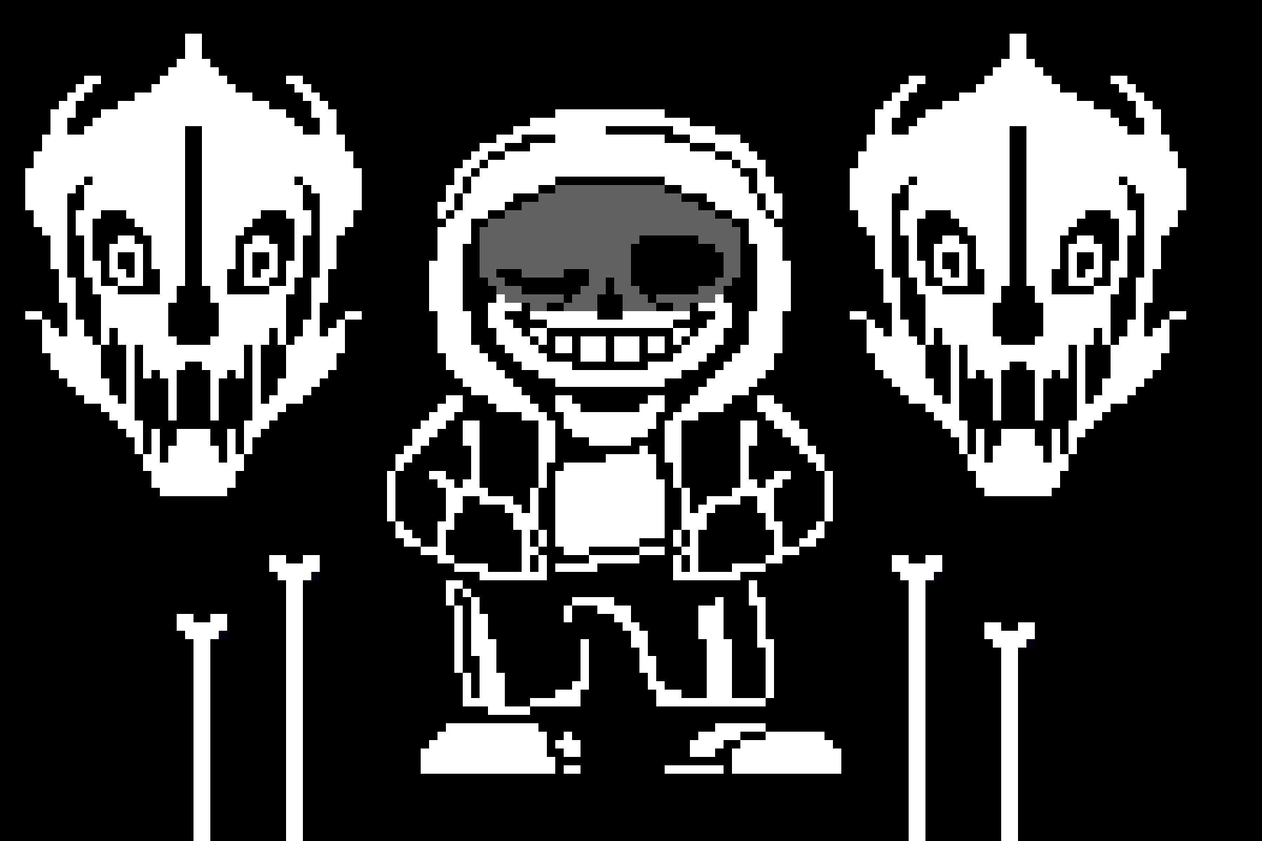 Pixilart - Undertale Genocide Waterfall Sans by Jordan123ew