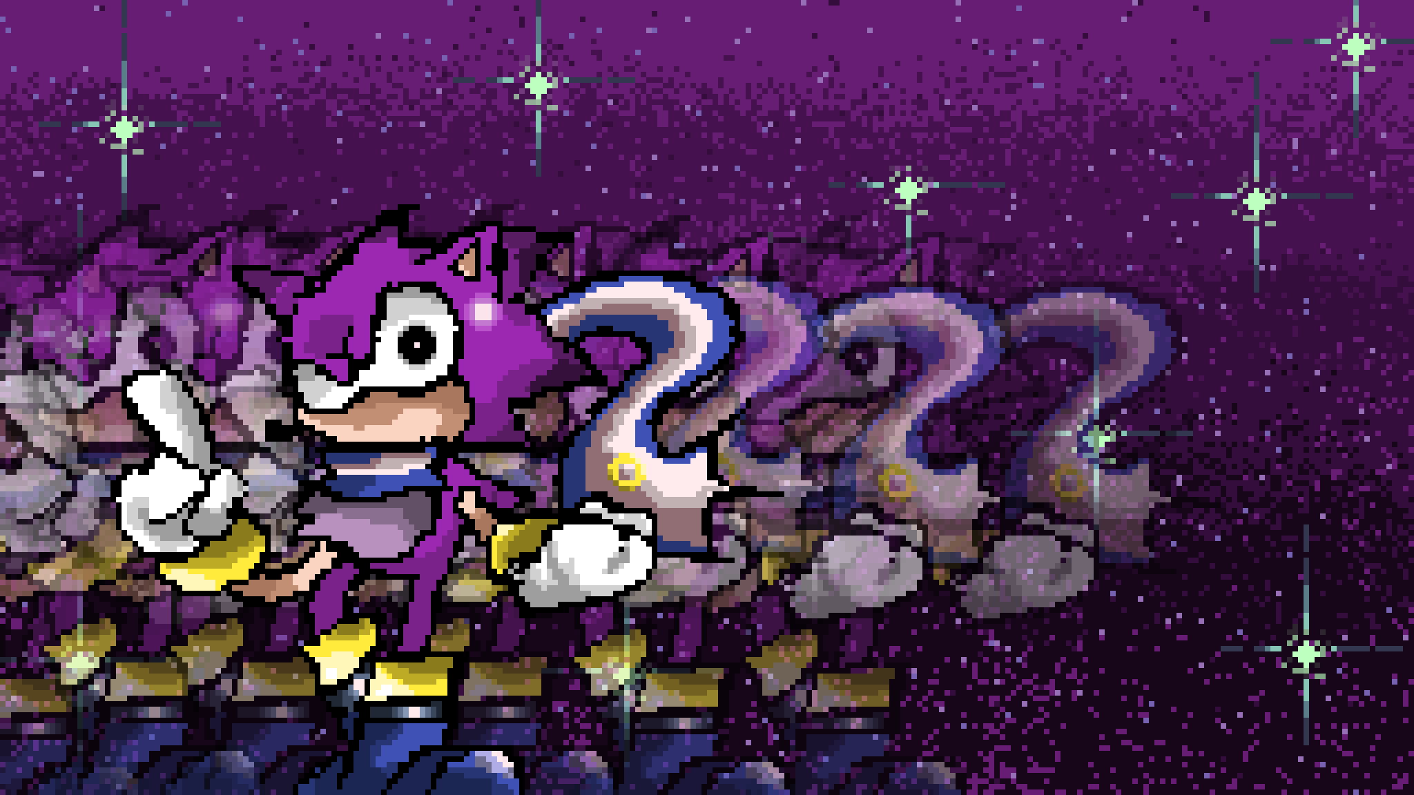 Pixilart - D-side Chaotix by Enigma-3