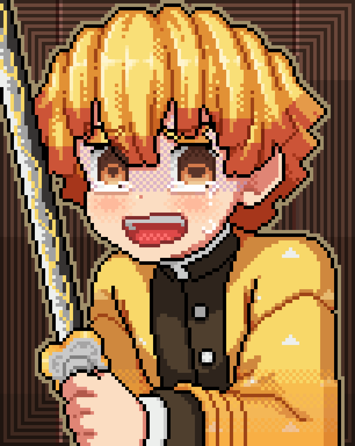 Pixilart - Crying Zenitsu by Miitamite