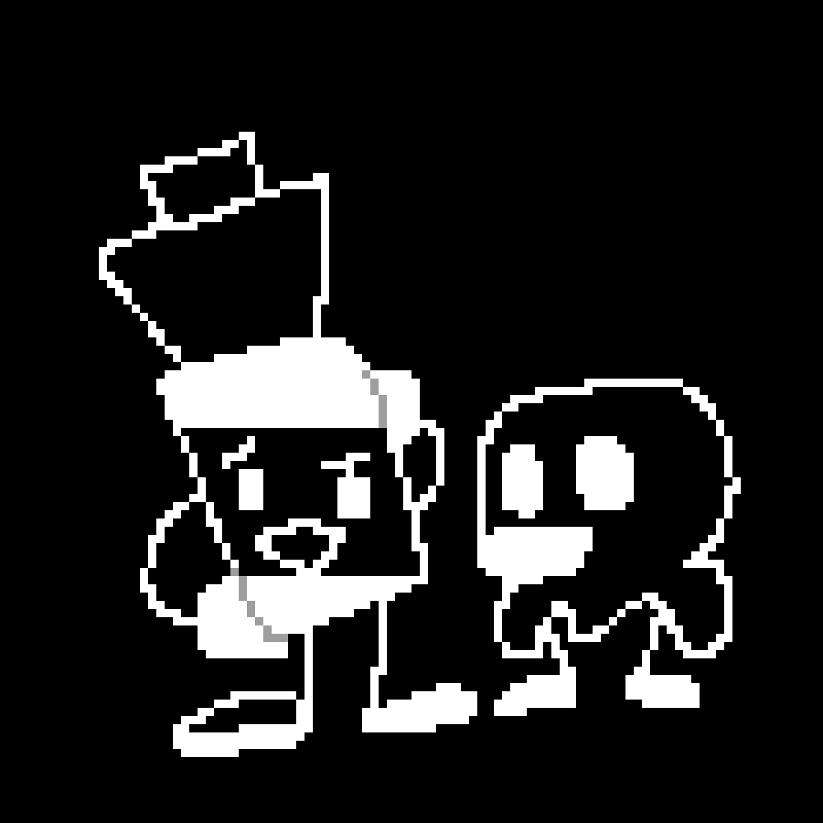 Pixilart - BM and IB by bindoesart