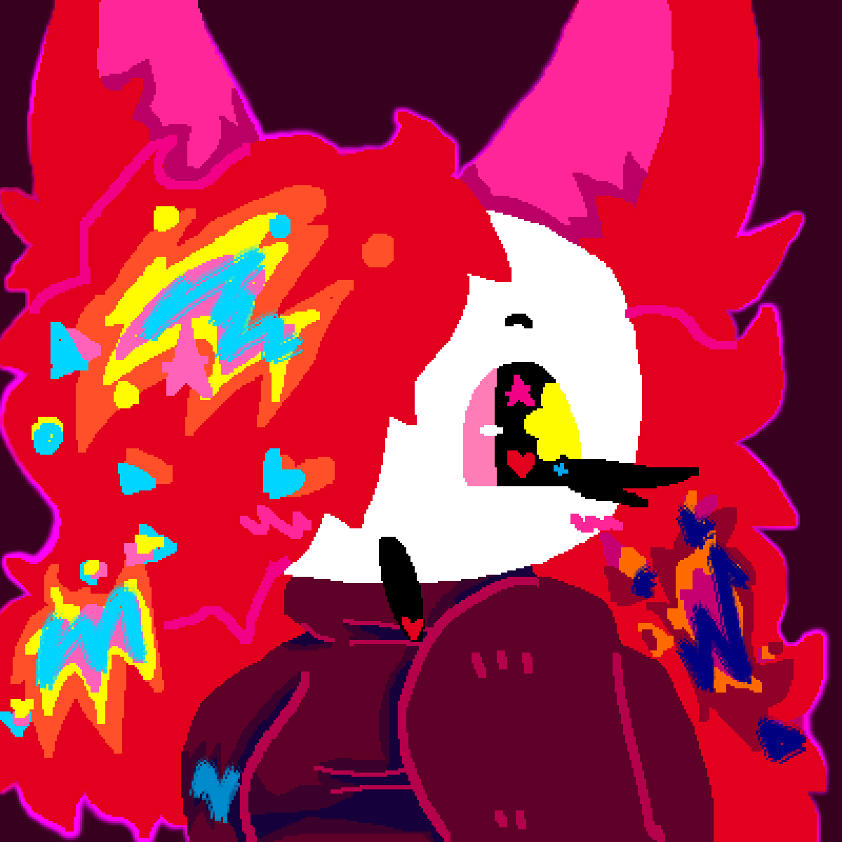 Pixilart - magma PFP by D3TFa8FXRMrsnPG