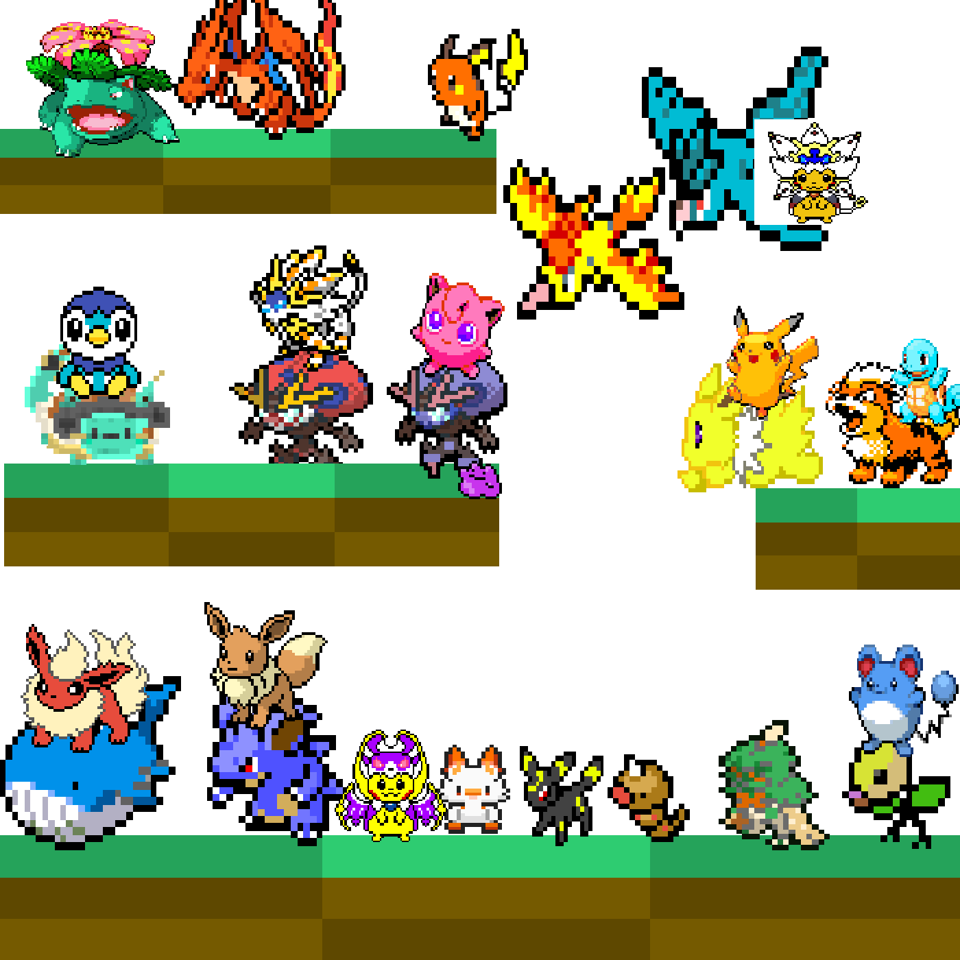 Pixilart - Pokemon by Charizard25
