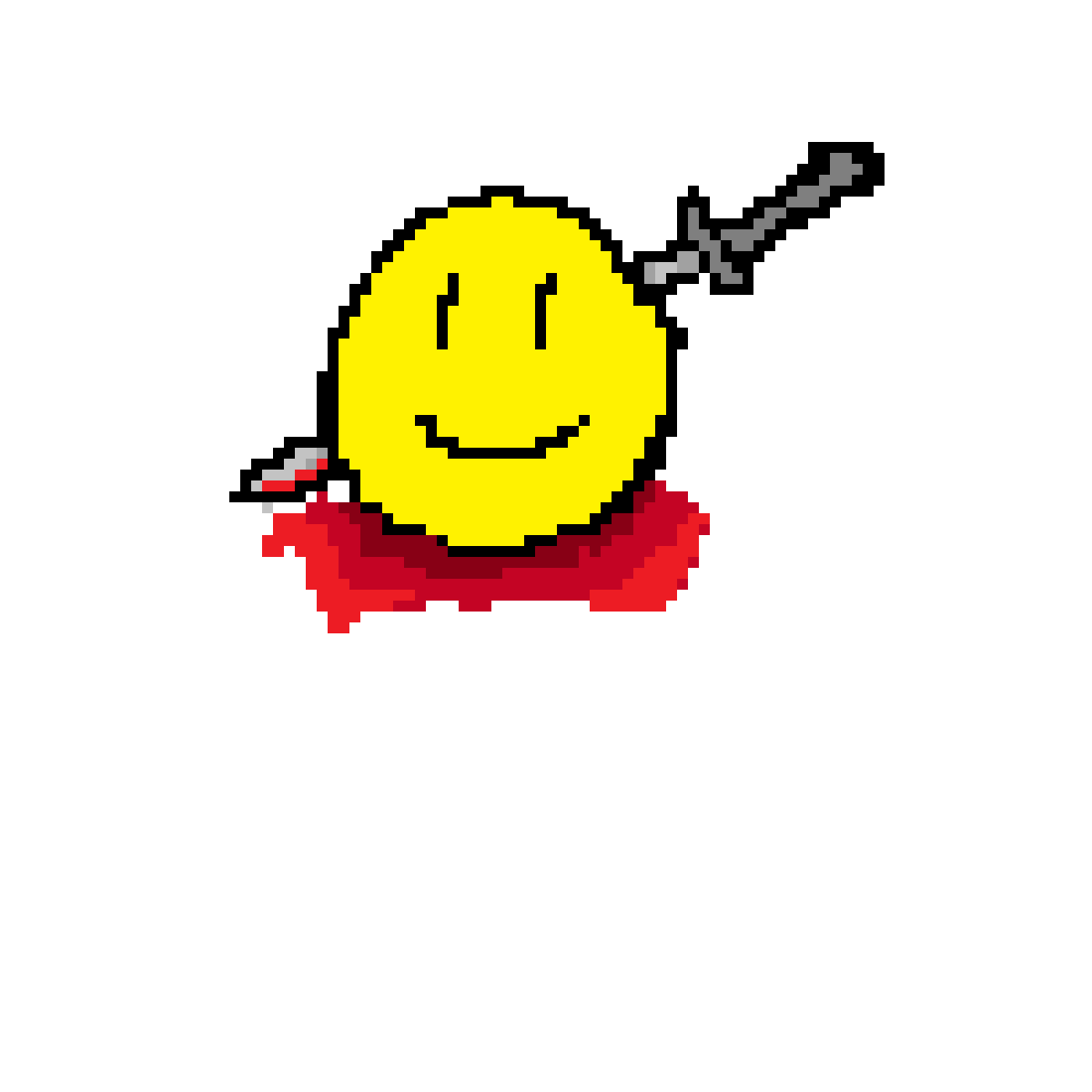 Pixilart - Happy Dead Man by BoredSav