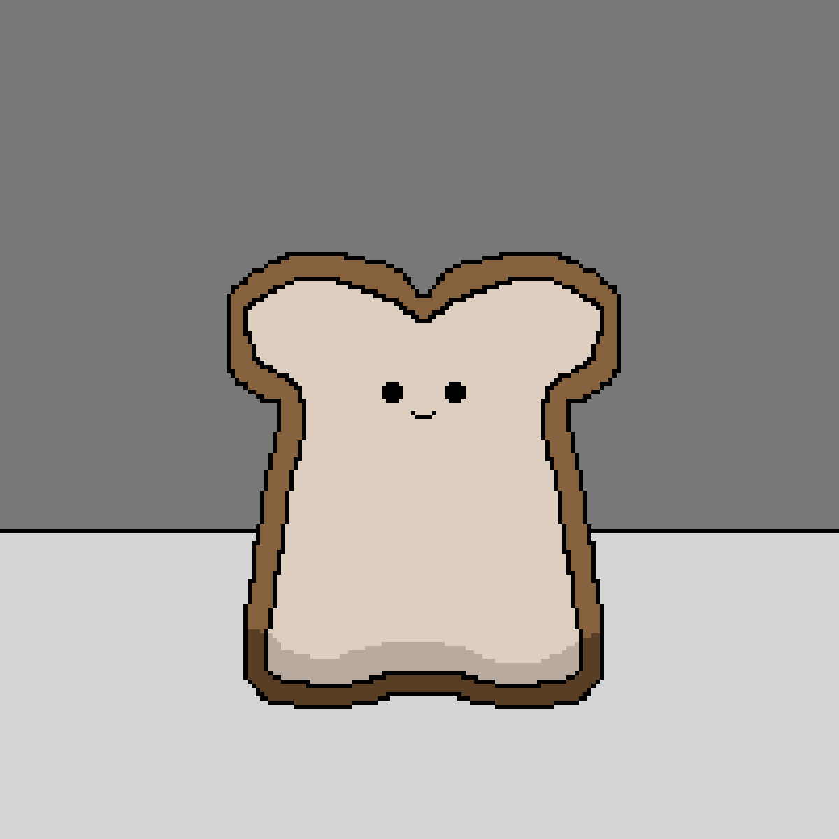 Pixilart - Mr. "Normal" Toast is back! (with a message) by PossessedCat