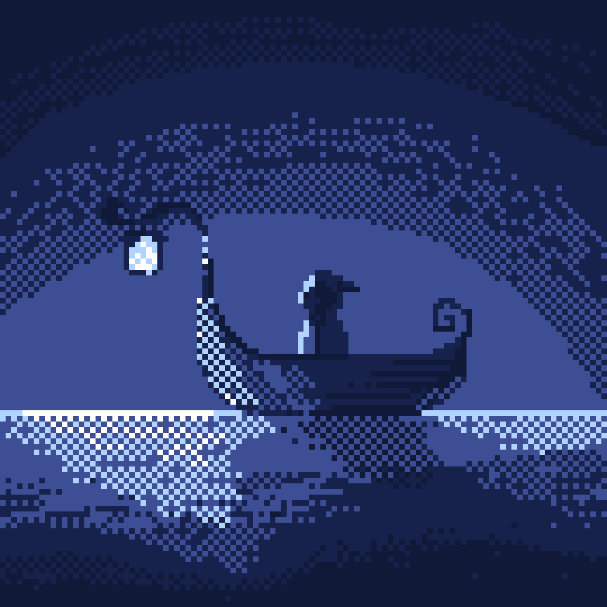 Pixilart - woo spooky boat by miwarolls