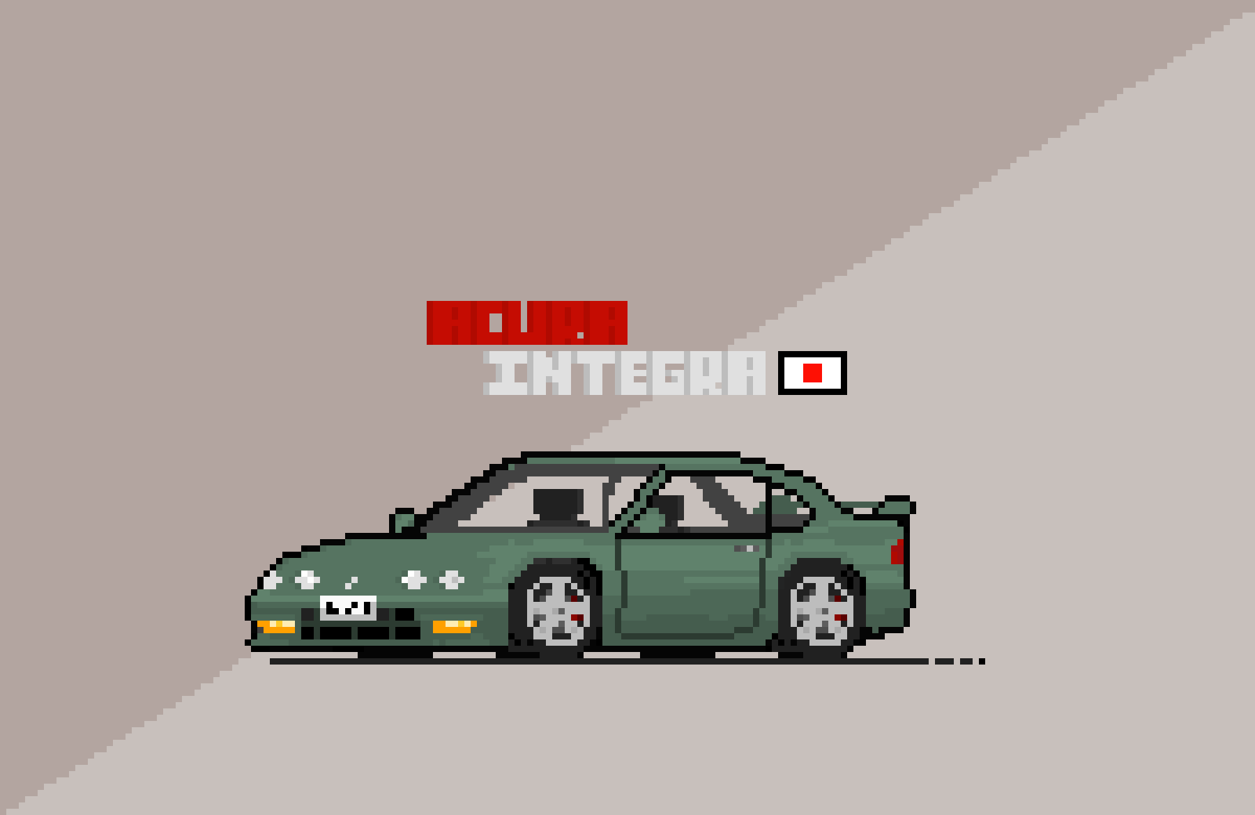 Pixilart - Acura Integra (1996) by Carguye36
