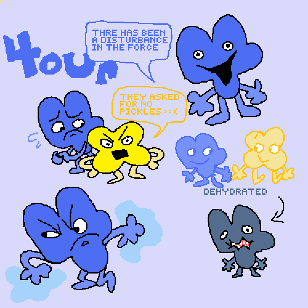 Pixilart - FOUR IS THE SILLIEST BILLY OF BILLYS by goofysilly