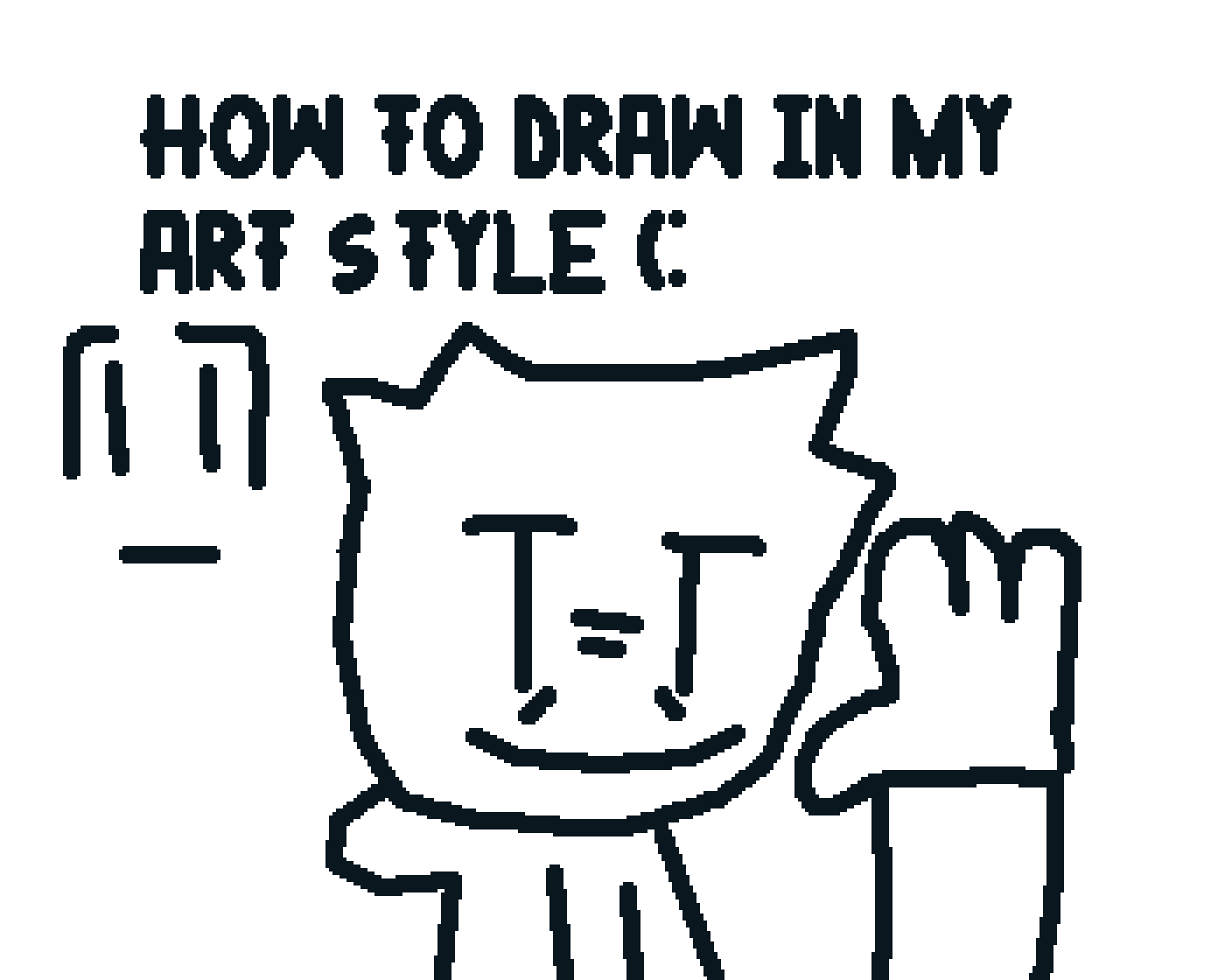 Pixilart - how to draw in my style tutorial by 8-bito-declan-2