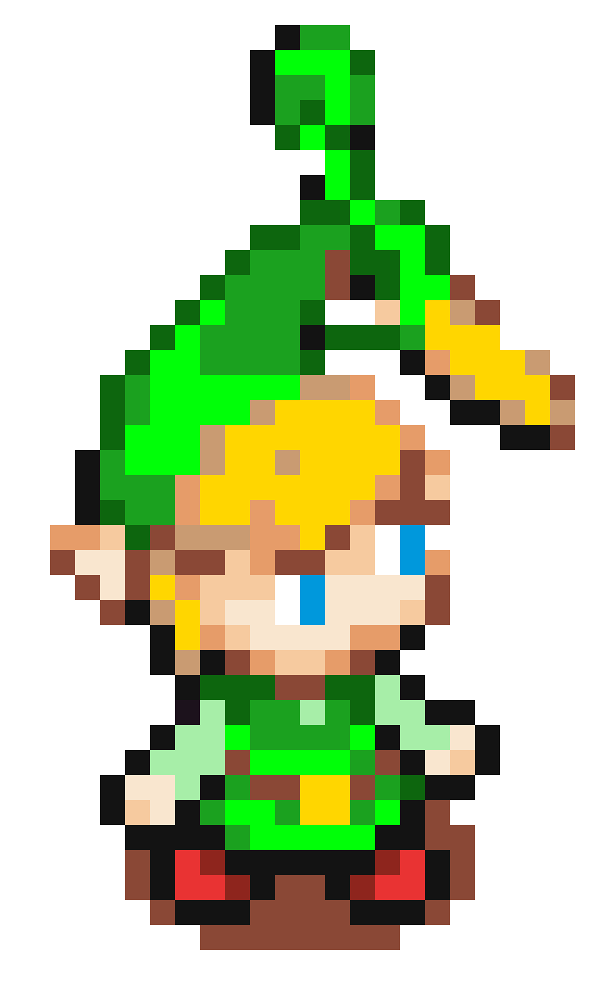 Pixilart - Legend of Zelda: Minish Cap by Ilikevide0games