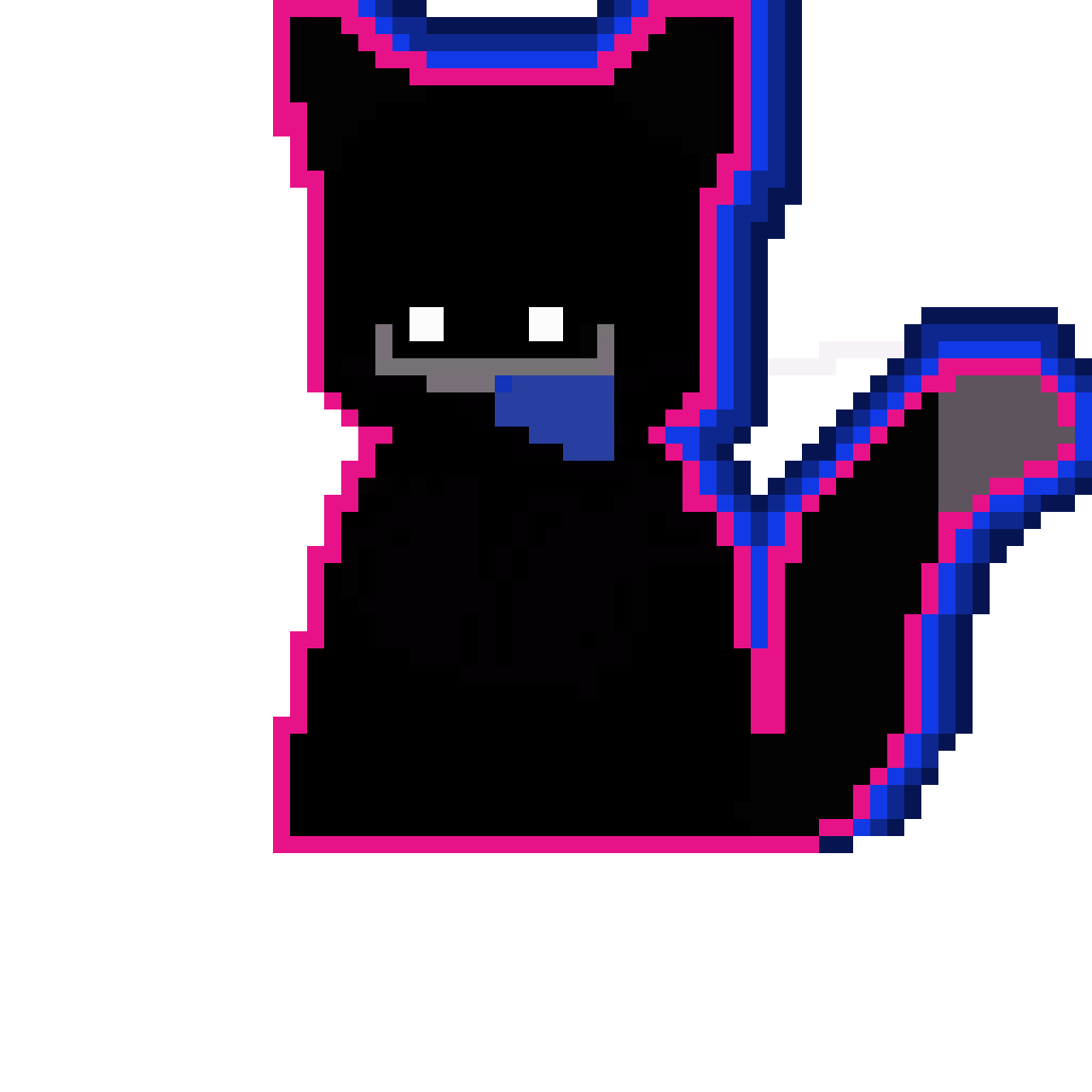 Pixilart - Blob Cat by PatchWithPatch