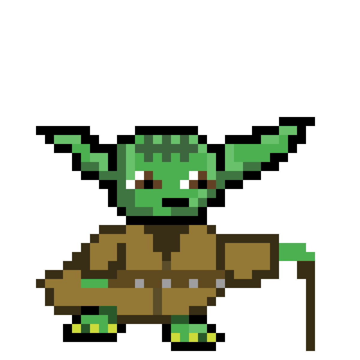 Pixilart - Yoda by BlobbyLandon