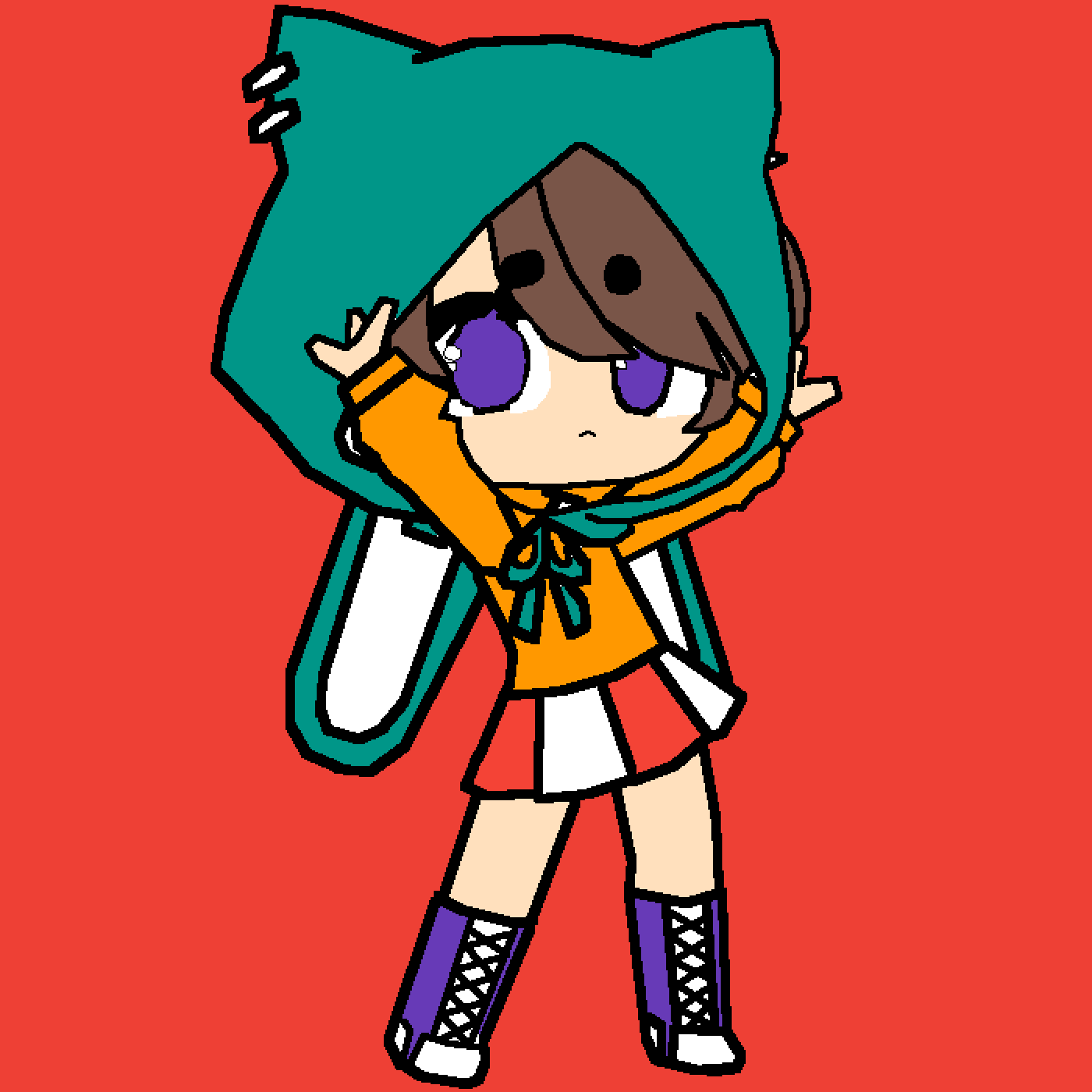 Pixilart - gacha base by maxysworld