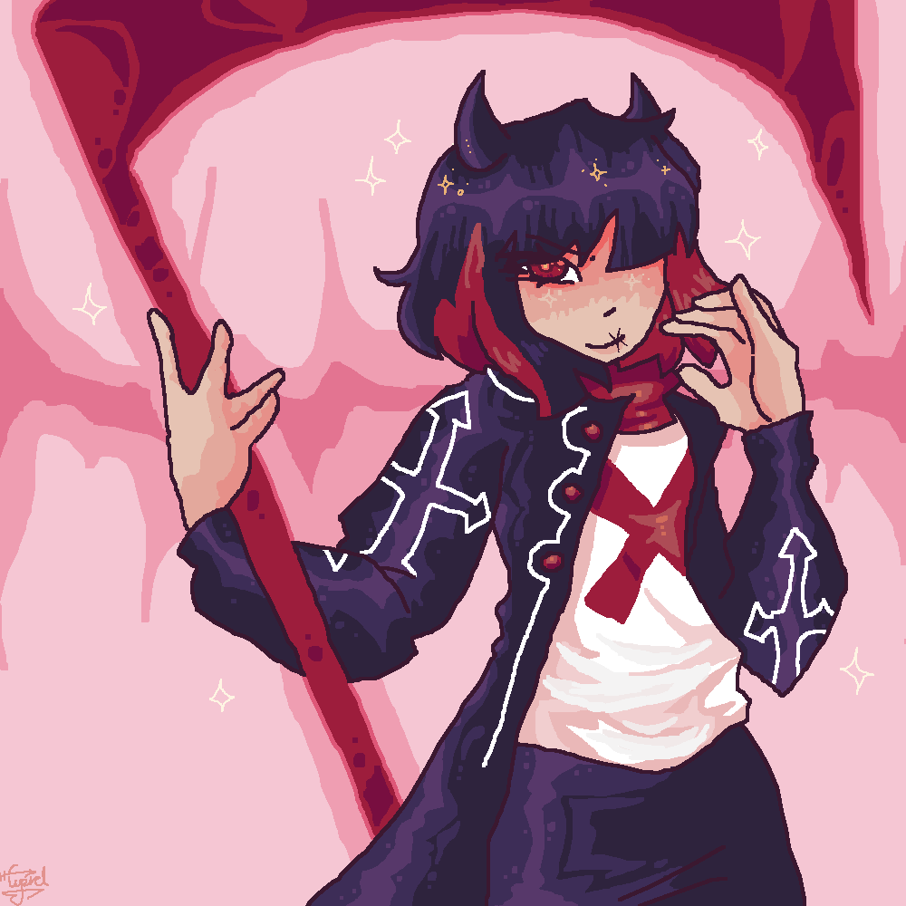 Pixilart - SCARLET REAPER by TheShipper