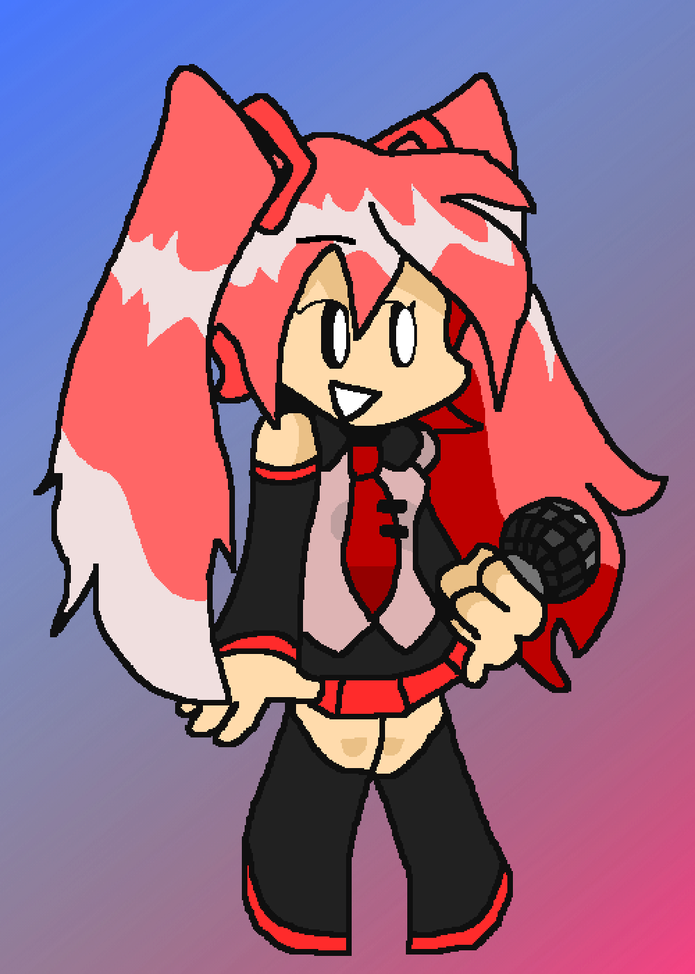 Pixilart - Expunged Miku by MDLArt