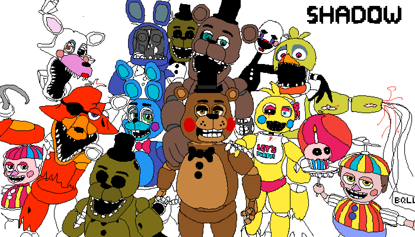 Pixilart - Fnaf 2 by mr-cookie-cat