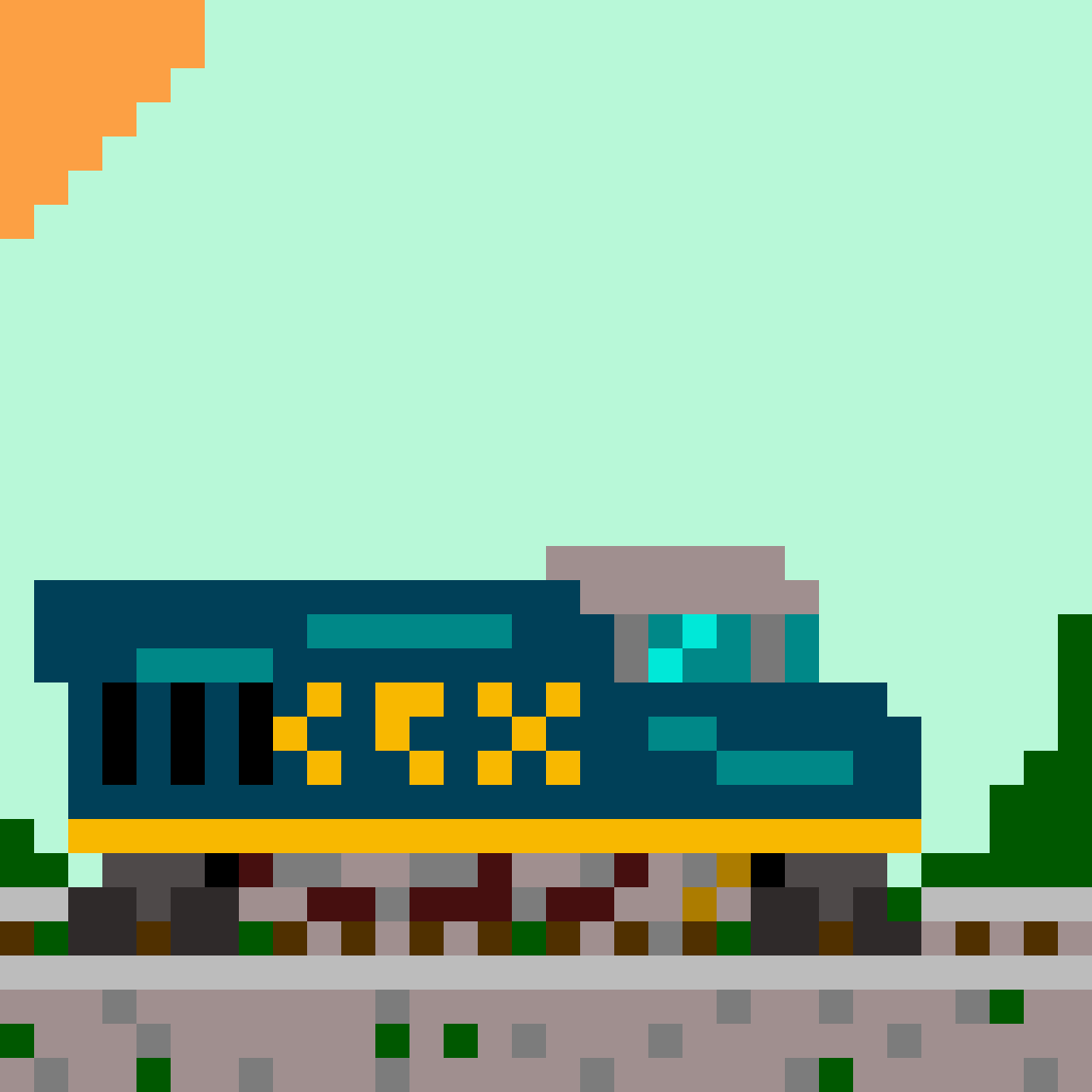 Pixilart - CSX Cargo train by Cricketman