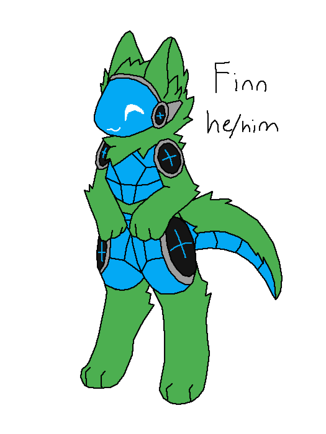 Pixilart - My protogen ocs by Potatopupper