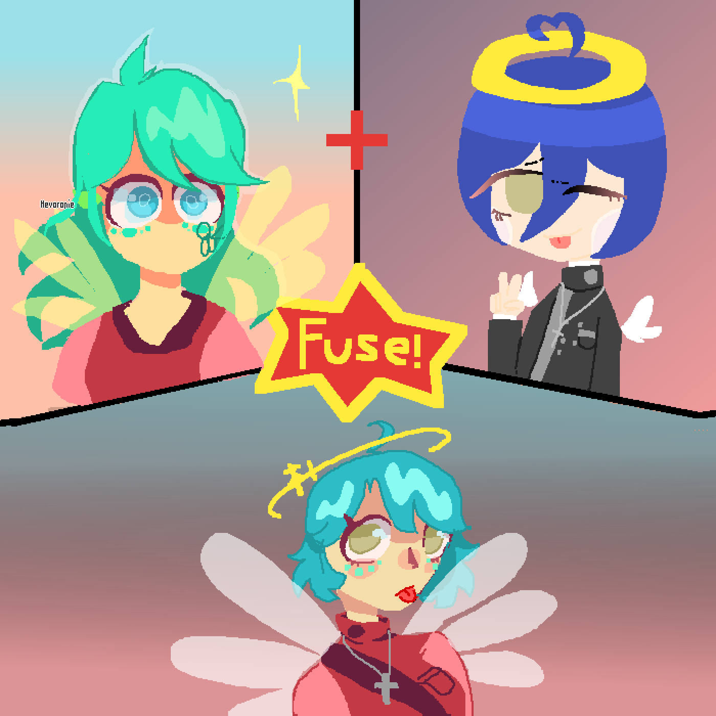 Pixilart - Fusion Collab by TheReyesArtist