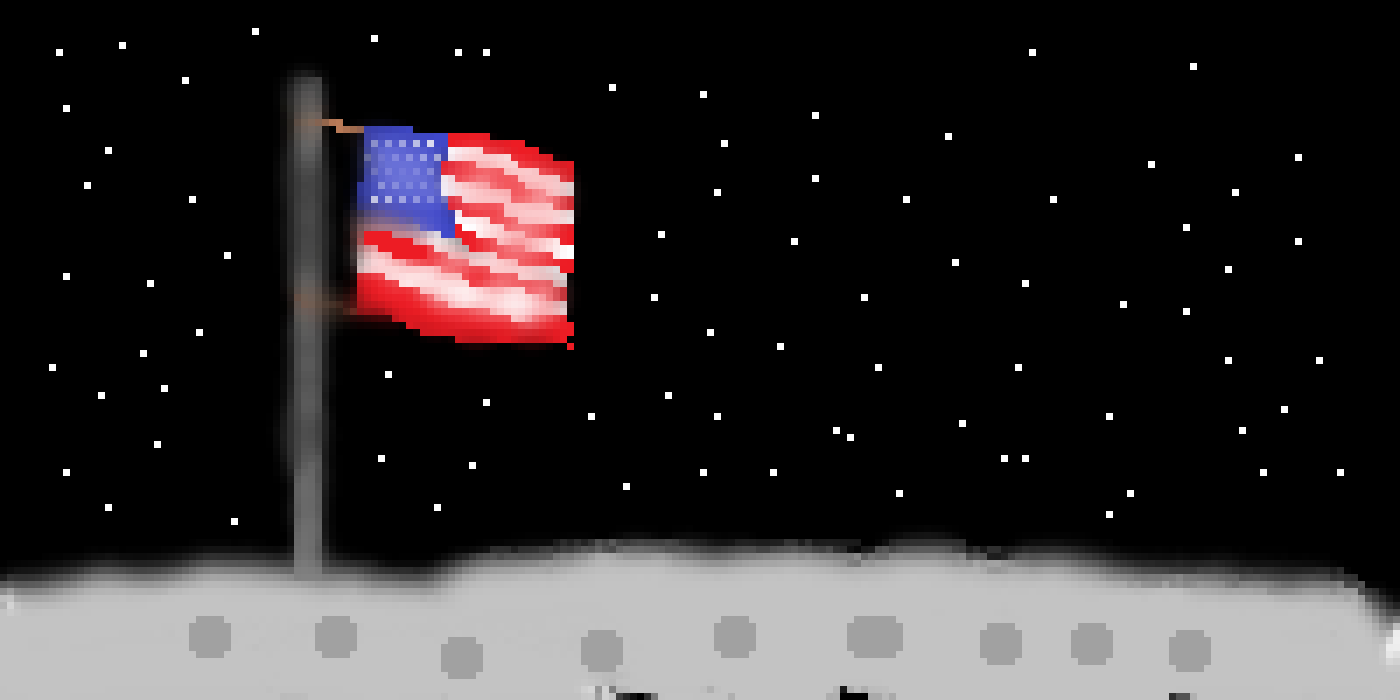 Pixilart - American Flag by DolphinDoctor