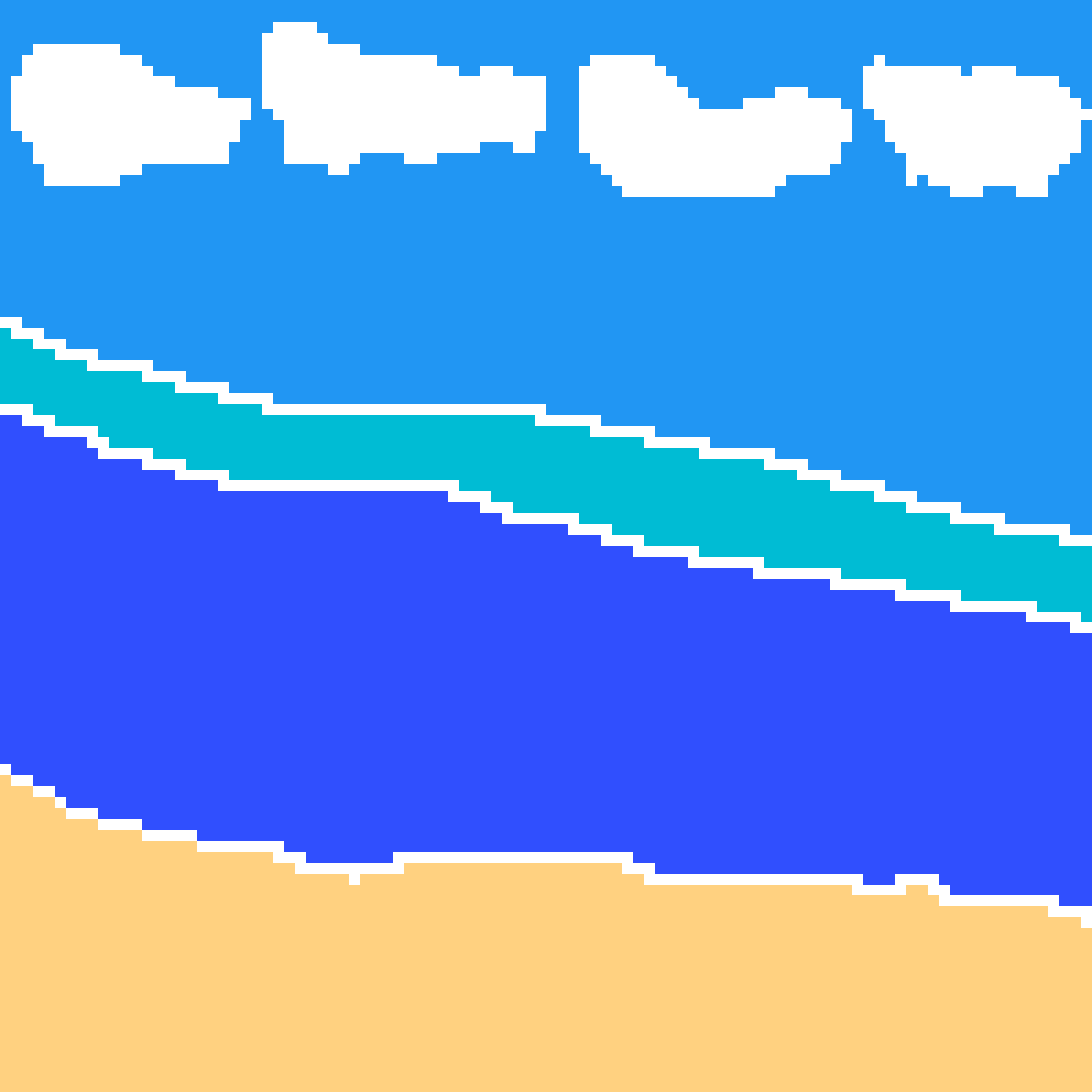 Pixilart - Seashore Drawing. by Junior-Boatson