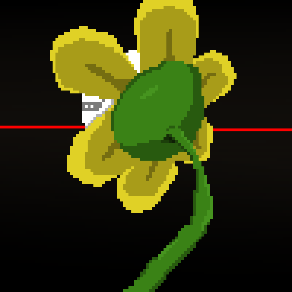 Pixilart - Flowey by Pixel37