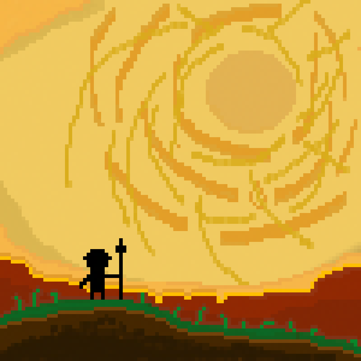 Pixilart - Beaming Sun by PSG-Art