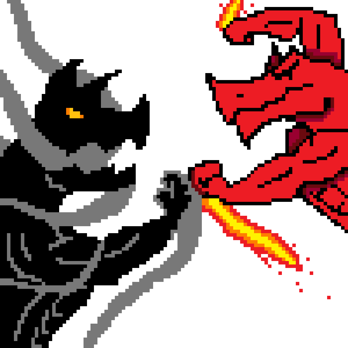 Pixilart - the fight no one wanted by BE-CHUNK