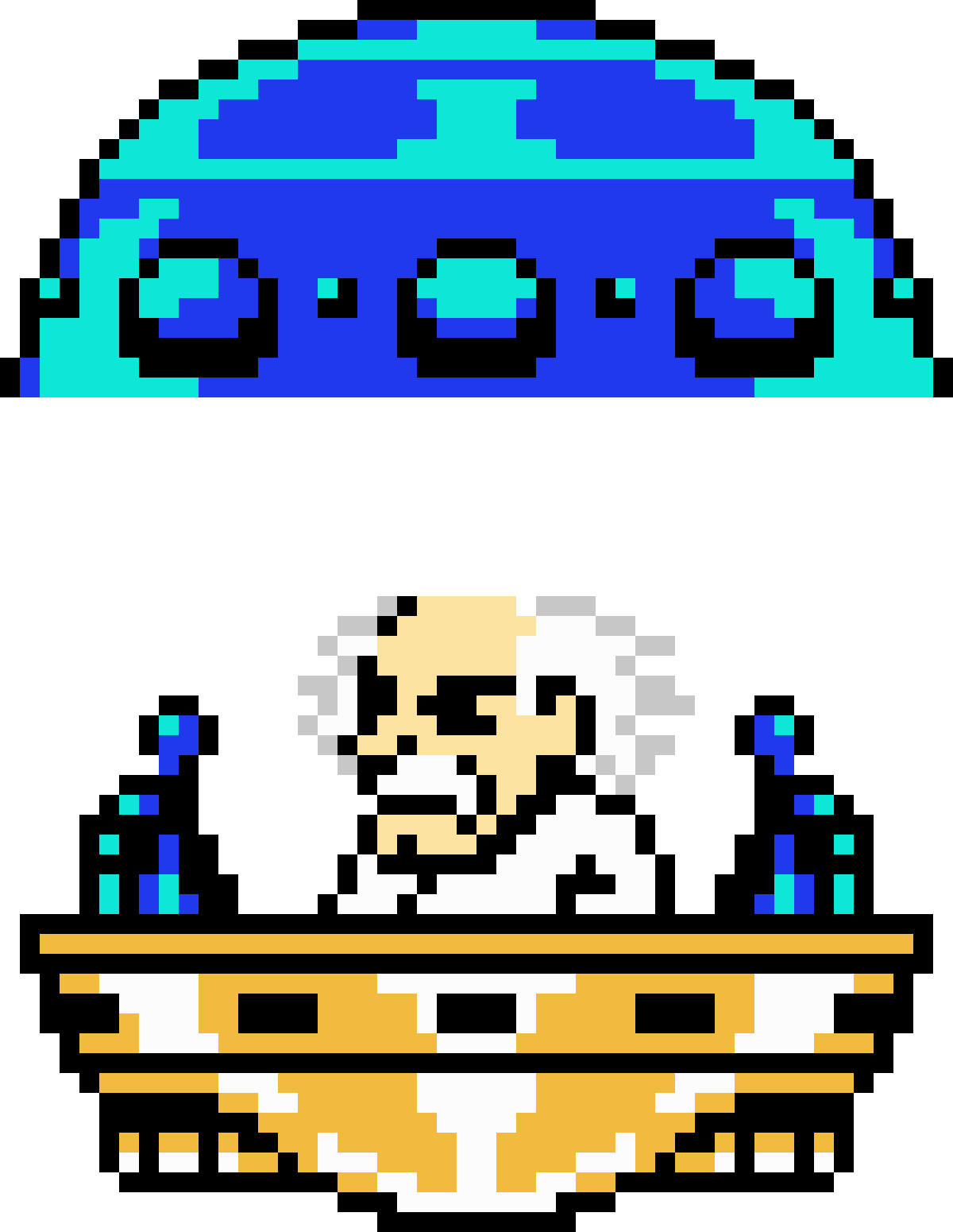 Pixilart - Mega Man 2 - Dr. Wily by DKJF-Pixel