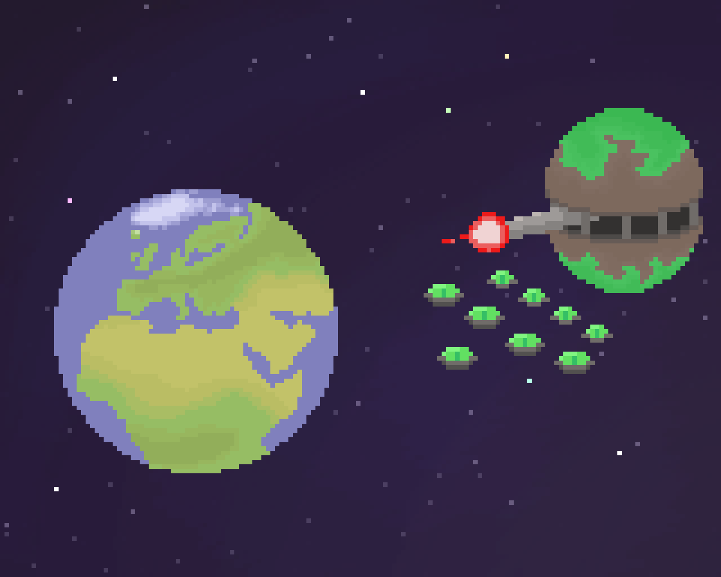 Pixilart - Alien Planet by Foopy