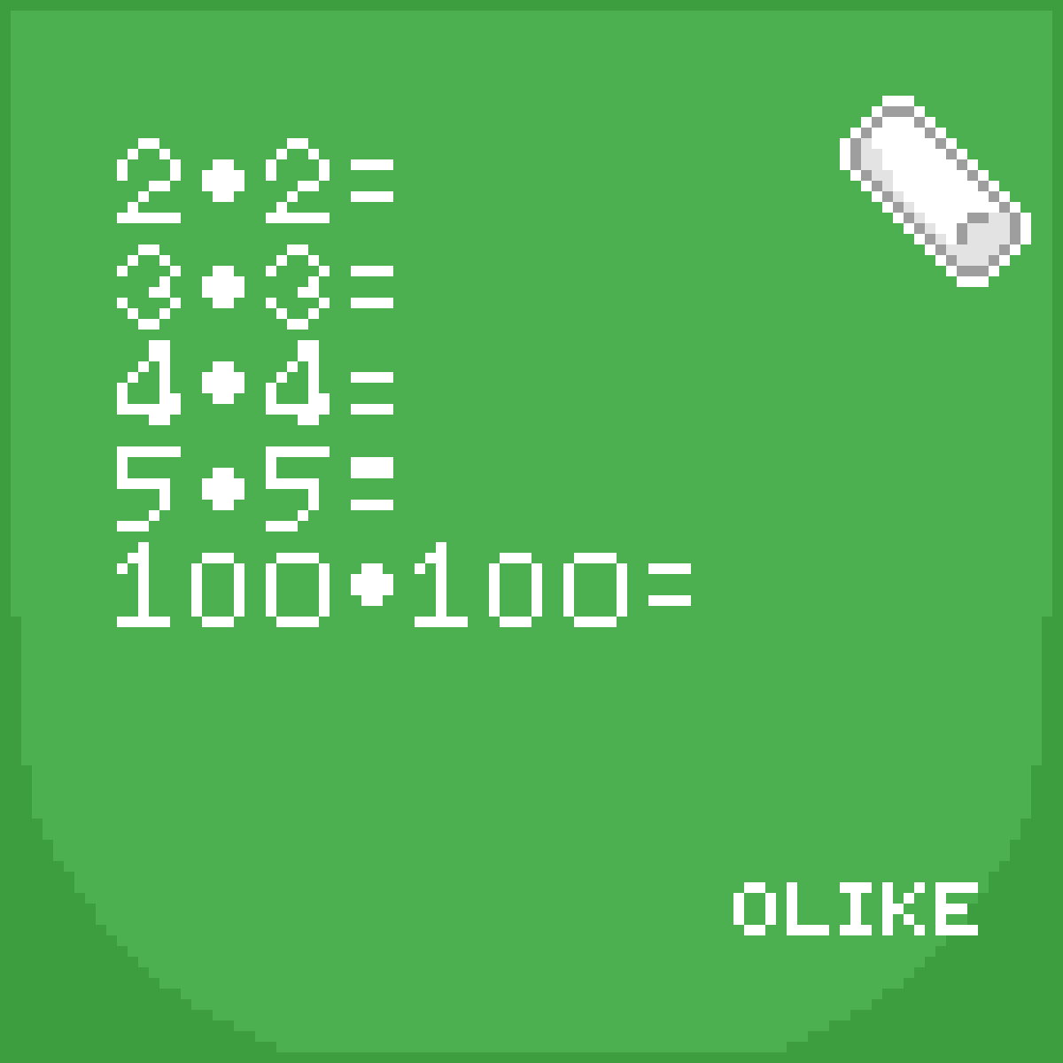 Pixilart - I'm smart at math by Axolotl-cat