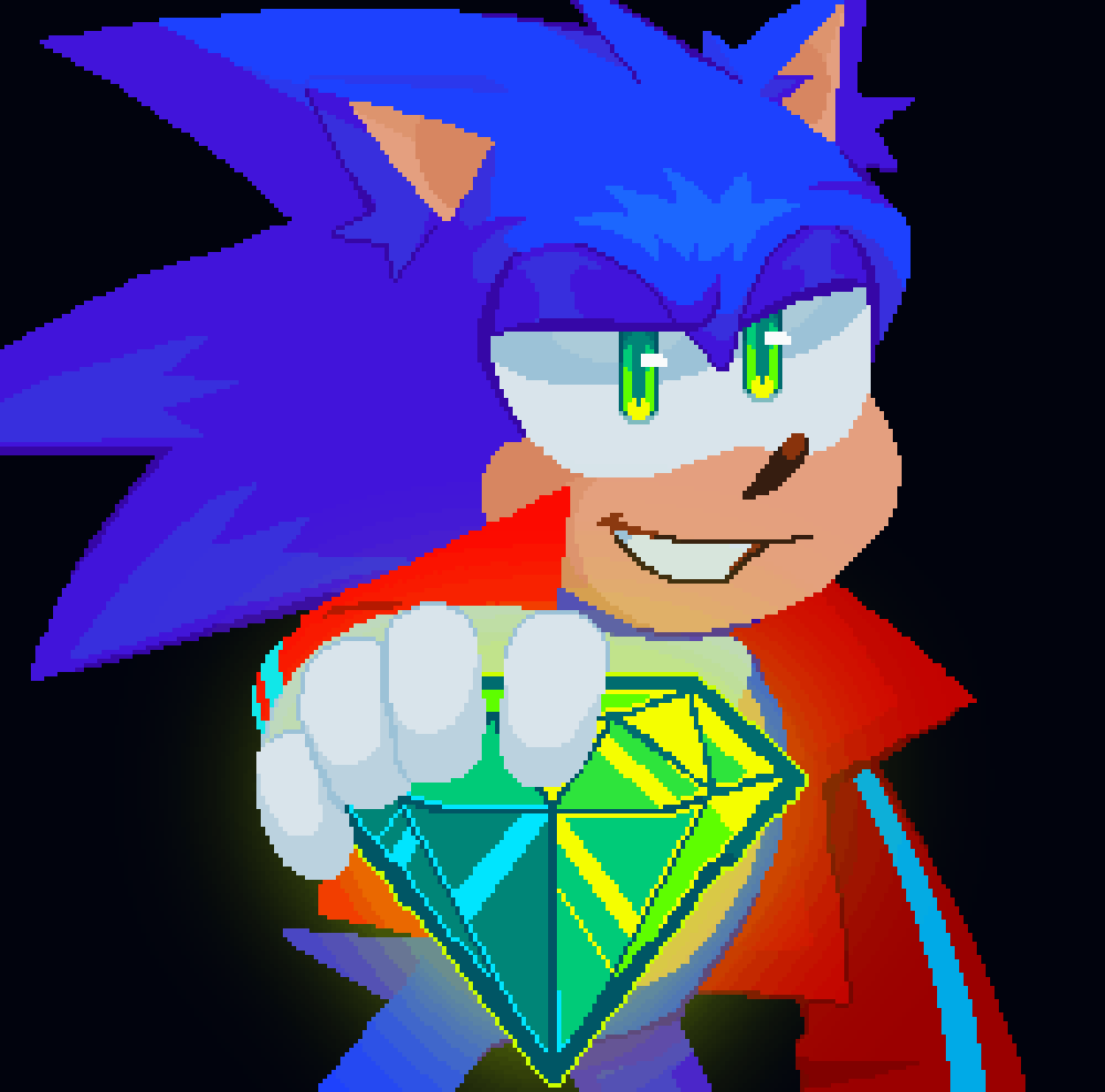 Pixilart - Sonic gem by DeadClown