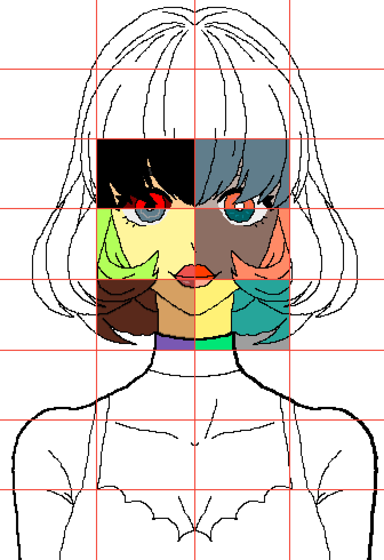 Pixilart - girl collab by Chinchilla123