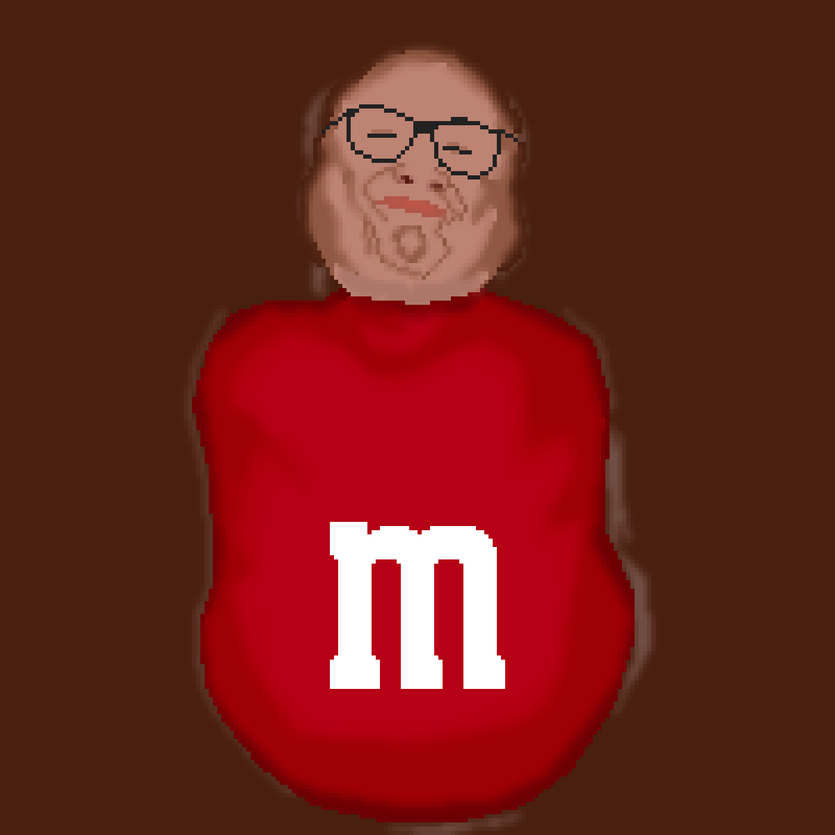 Pixilart - Danny Devito M&M (aozobU's Request) by SupremePixels