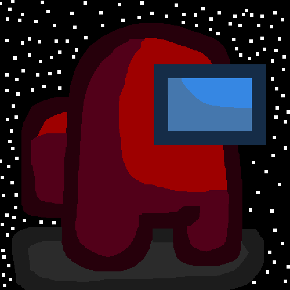 Pixilart - Red Crewmate by tmduhe65