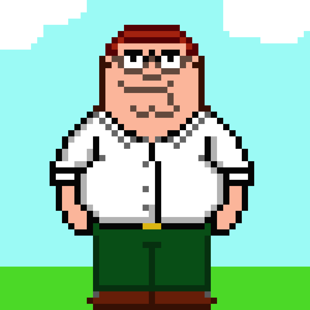 Pixilart - Peter Griffin by EmikaX