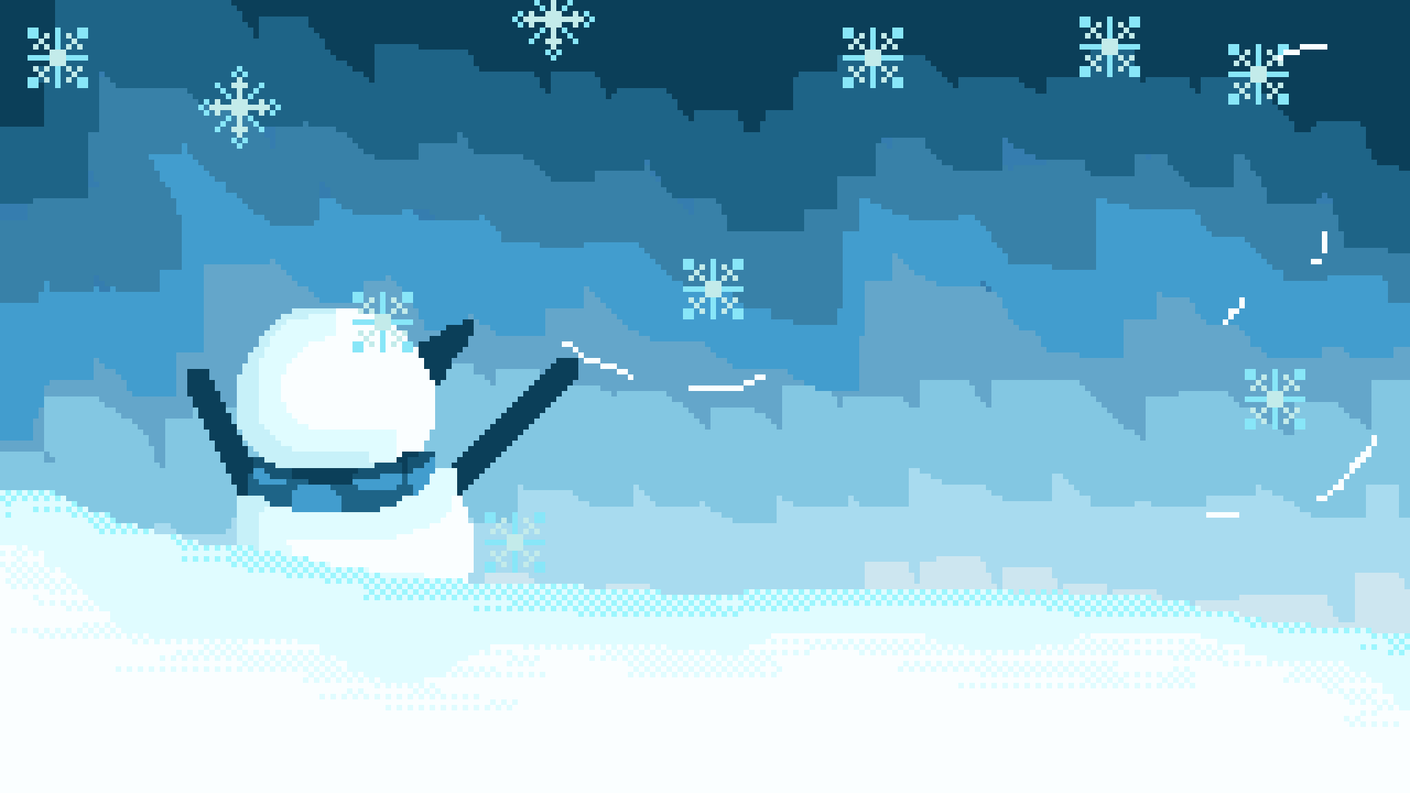 Pixilart - Snow Flakes by daisy24