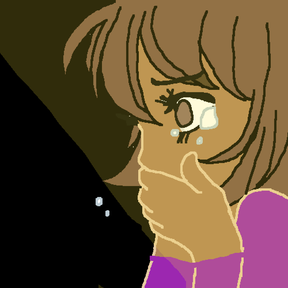 Pixilart - rue crying by Moose16